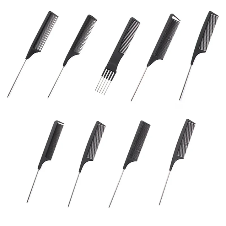 【3C VictoryEagle】Professional Comb Salon Cut Comb Styling Stainless ...