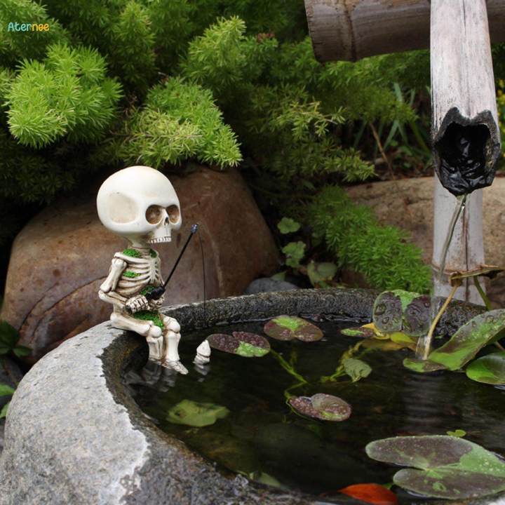 Small Skull Ornament Aquarium Decorations Mini Skull Skeletons ...