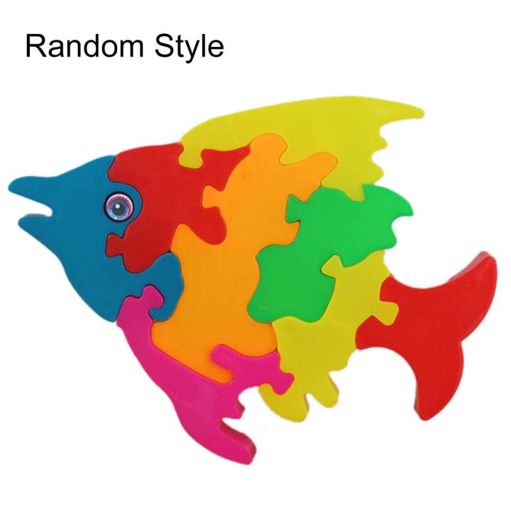 Handmade Puzzles Thicker Materials DIY Fish Brain Teaser Puzzles ...
