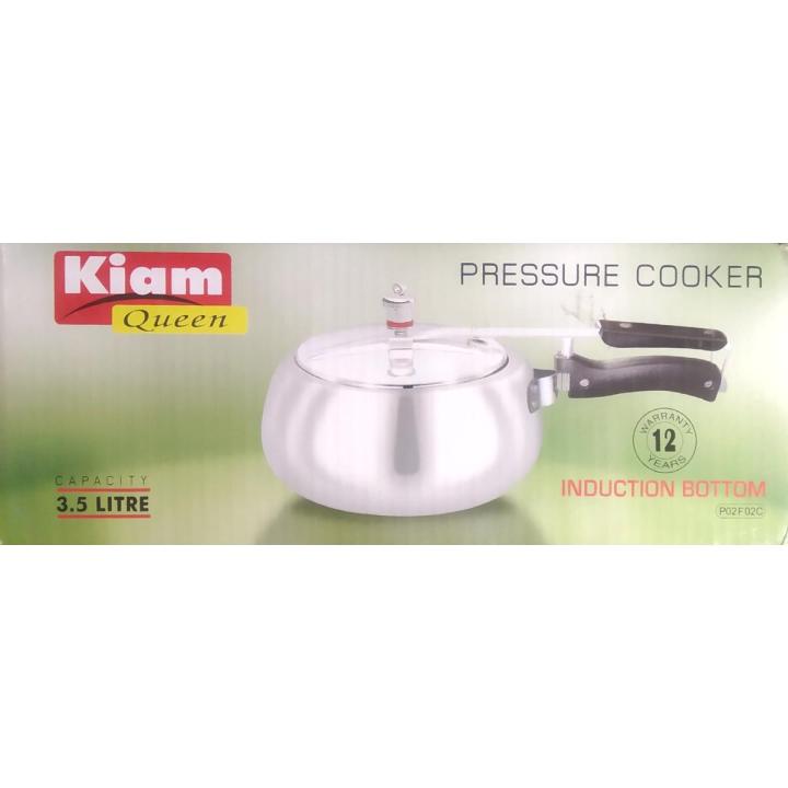 Kiam Queen Pressure Cooker 3.5 Ltr IB (Induction)(oval shape)* | Daraz ...