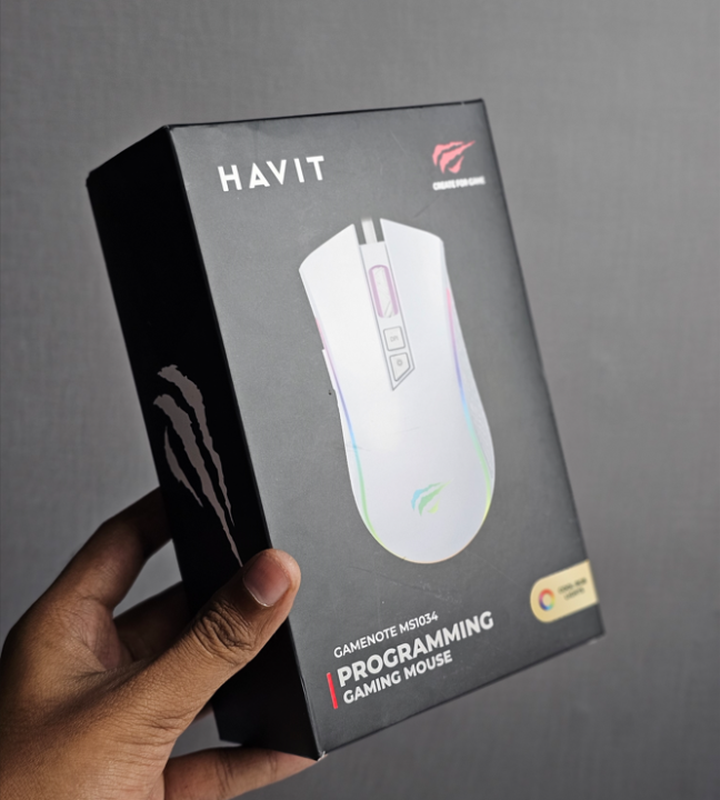 Havit MS1034 RGB Backlit Programmable Gaming Mouse original product ...