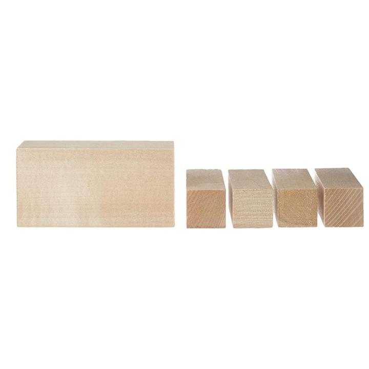 5 Pcs Carving Wood Blocks Whittling Wood Blocks Basswood Carving Blocks ...