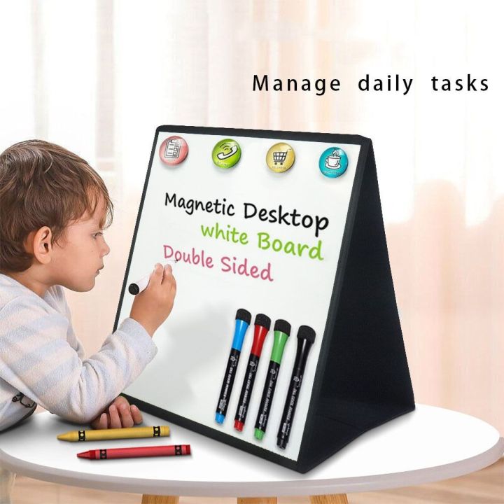 Small Foldable Drawing Board Standing Reusable Whiteboard Portable ...