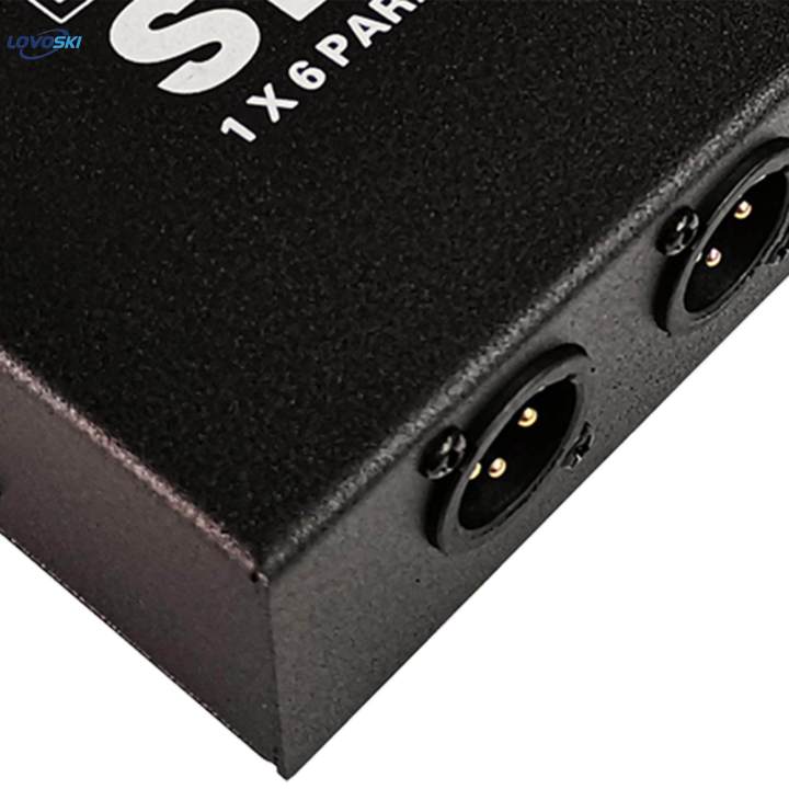 3-Pin Xlr Microphone Input Splitter 6-Output XLR | Daraz.com.bd