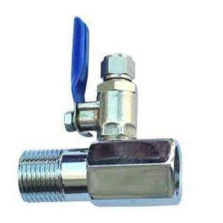 SS Ball Valve Complete Set, 1/4 Inches for RO Water Purifier Purifier ...
