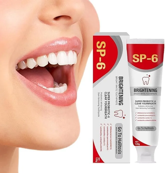 SP-6 Ultra+ Whitening Plant Components Toothpaste | Daraz.com.bd