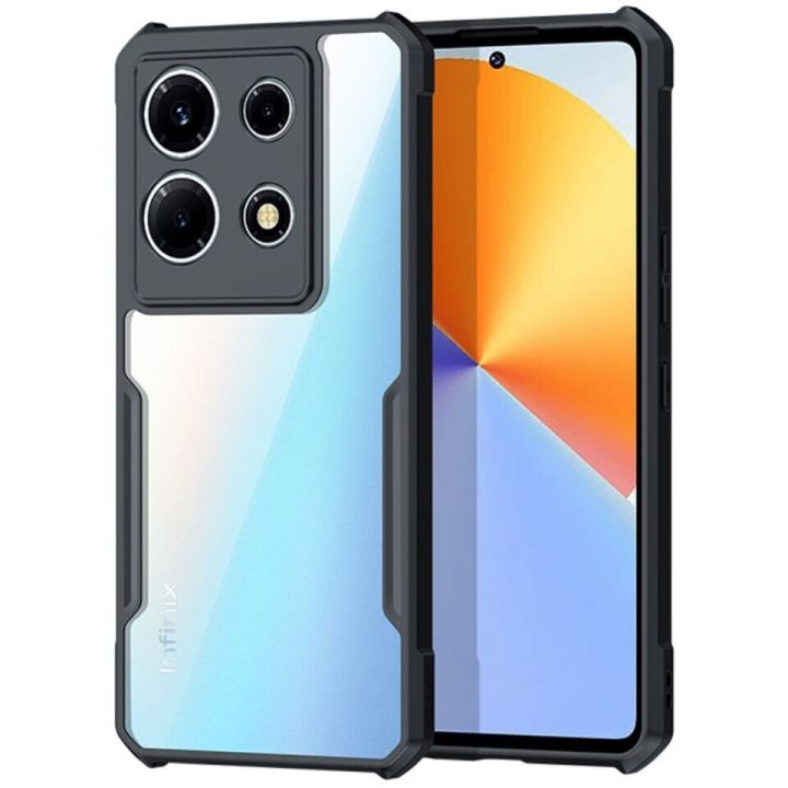 For Infinix Note 30 5G Luxury Stylish Xunddu Case Clear Transparent ...