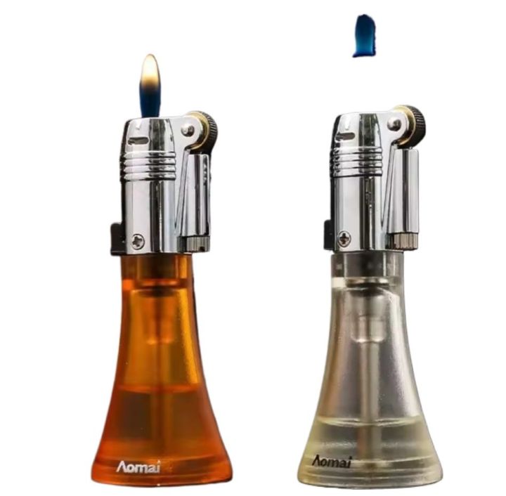 Grinding Lighter Metal Butane Gas Flint Lighters Cigarette Lighters ...