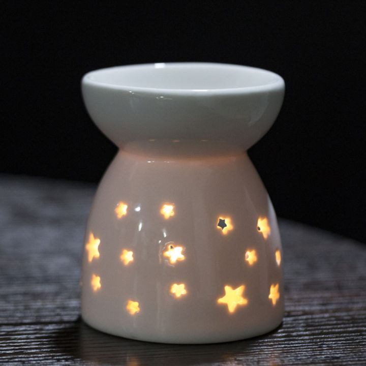 【Online】 Handmade Ceramic oil burner Aromatherapy Fragrance Decorative ...