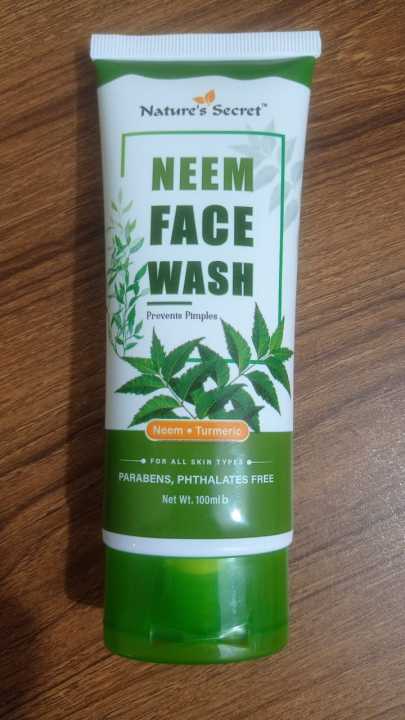 Nature's secret Neem Face Wash 100 ml | Daraz.com.bd