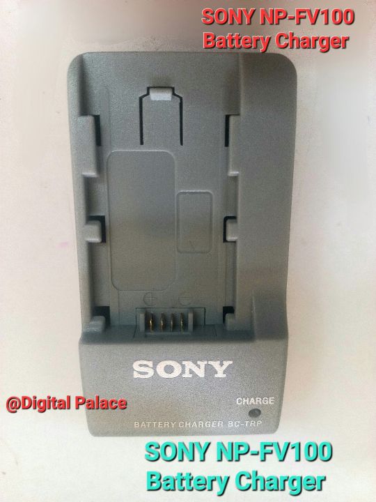 Camera Charger Sony NP-FV100 Battery Charger / Video Camera battery ...