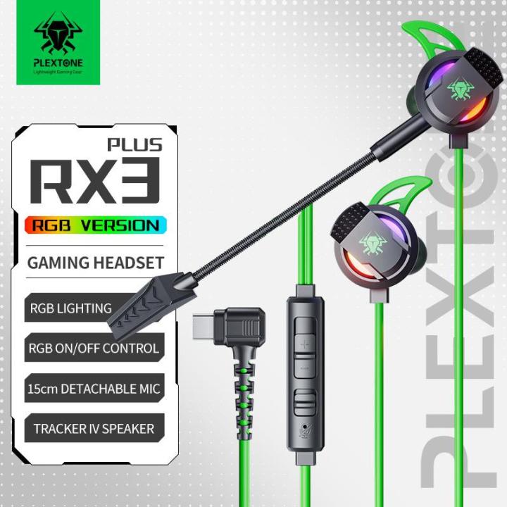 PLEXTONE RX3 PLUS In-ear Type-c Interface Wired Gaming Earphone | Daraz ...