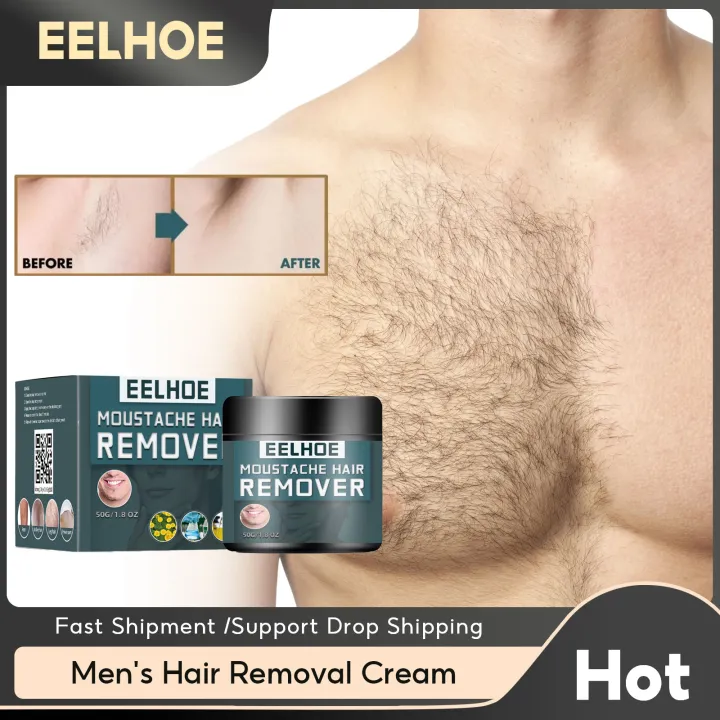Fast Hair Removal Cream For Men Painless Hair Growth Inhibitor Leg Arm ...