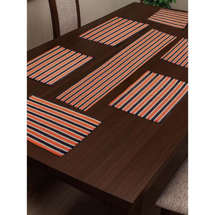 7 pcs Dining Table Runner set multi-color | Daraz.com.bd