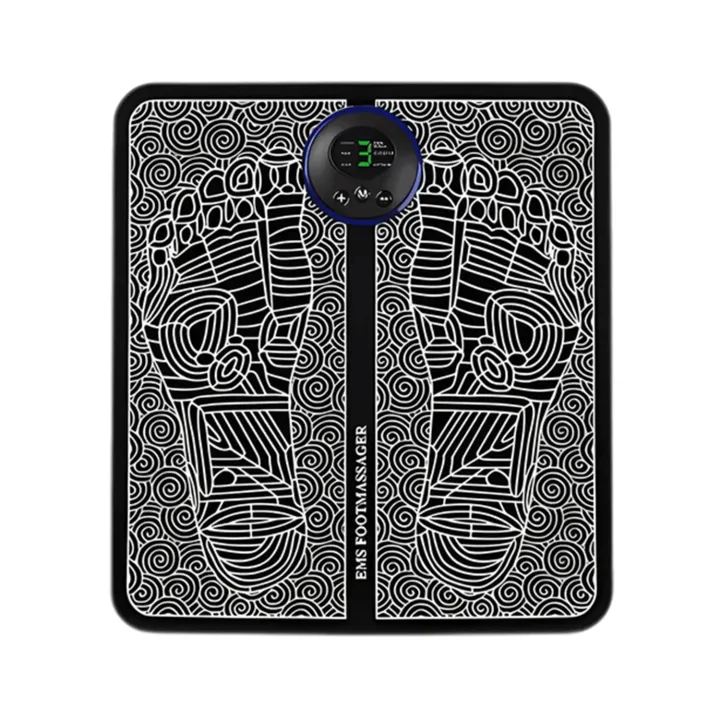 EMS Foot Massage Mat Automatic Electric Physiotherapy Tens Massage ...