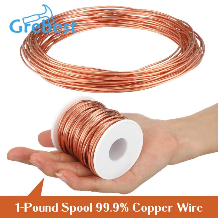 Easy to Cut Copper Wire 1 Roll Copper Wire Durable Cuttable Flexible ...