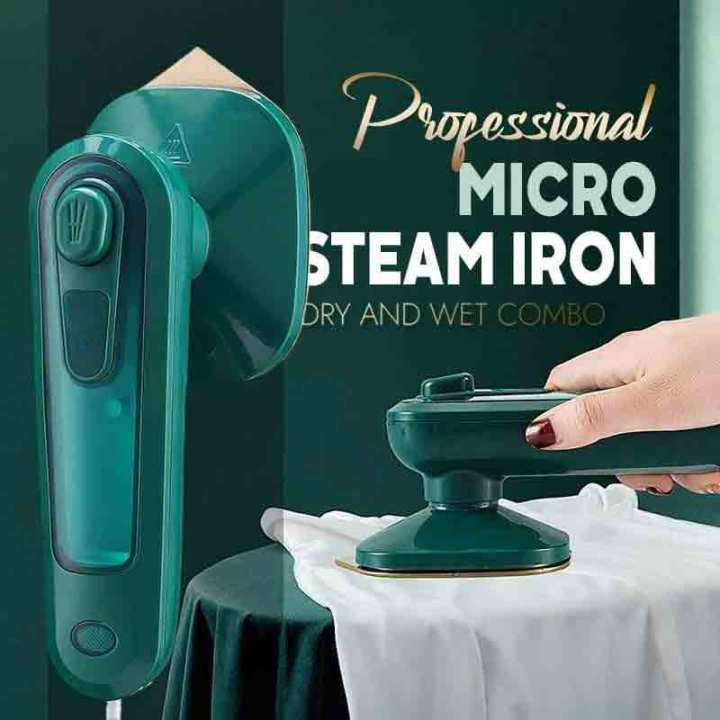 MAYTTO Mini Iron Professional Micro Steam Convenient Handheld Household ...