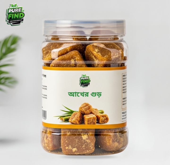 Chemical free and organic Akher patali gur -1kg | Daraz.com.bd