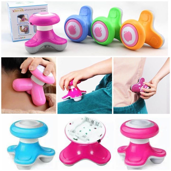 XINYAN Apple Electric Mini Handheld Vibrating Body Massagers & Slimming ...