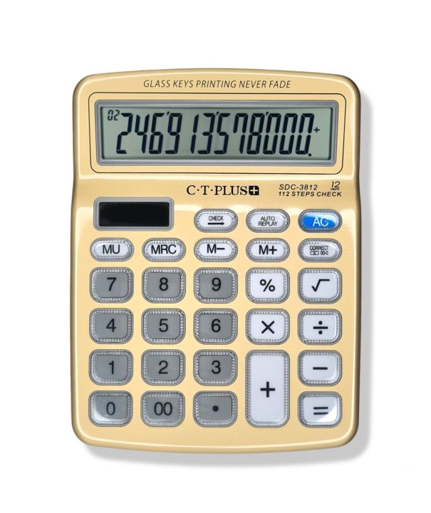 Calculator 12-Digits SDC-3812 Desktop Big Size Calculator | Daraz.com.bd