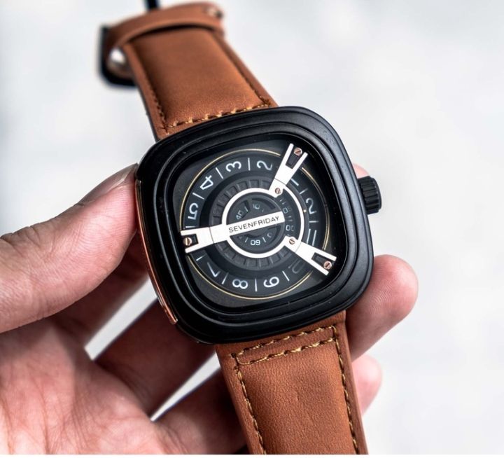 New Seven Friday 100% Leather Wrist Watch For Men (Stock limited ...