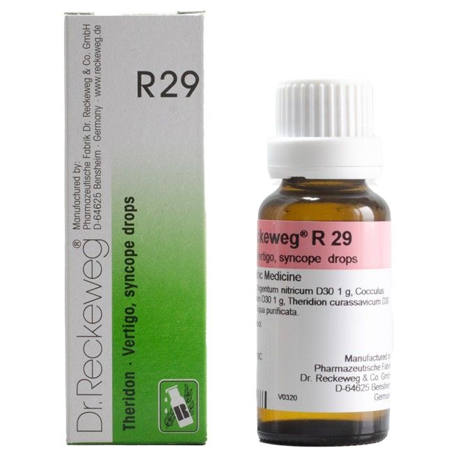 R29 Dr. Reckeweg Vertigo , Syncope Drops | Daraz.com.bd