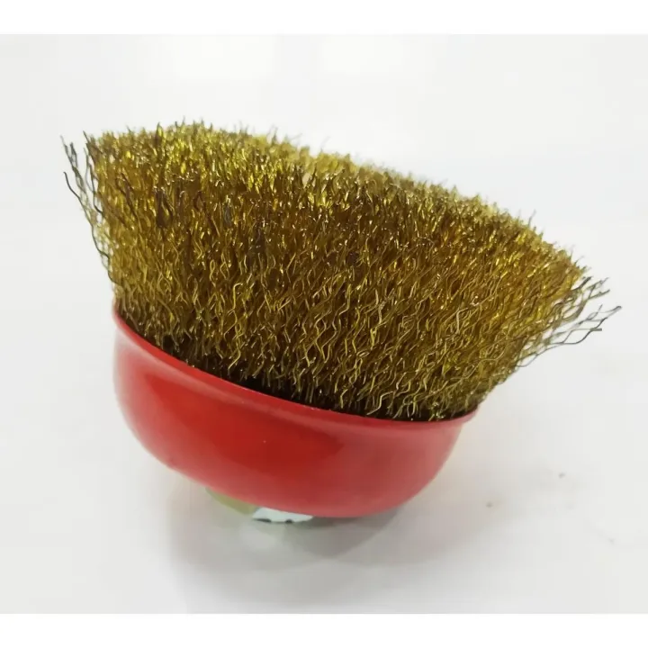 Wire Cup Brush (GOLDEN) (HAWK) | Daraz.com.bd