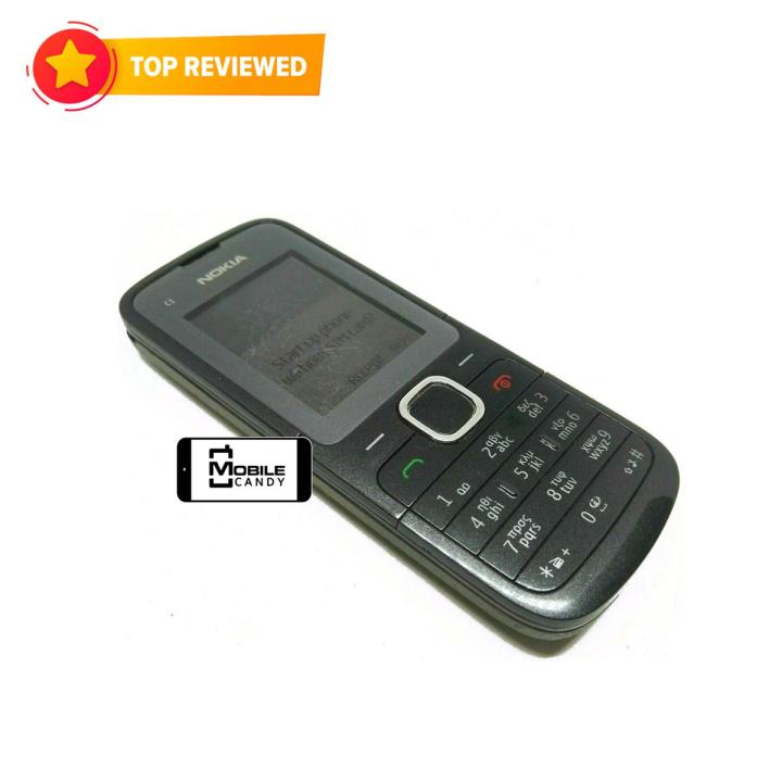 Nokia C1-01 Mobile Housing/Casing/Casing with Keypad/Front & Back Side ...