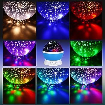 Star Master Rotating Starry Sky Light,Colorful Night Lights Projector ...