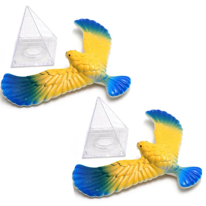 2X Magic Balancing Bird Science Desk Balancing Eagle Novelty Fun ...