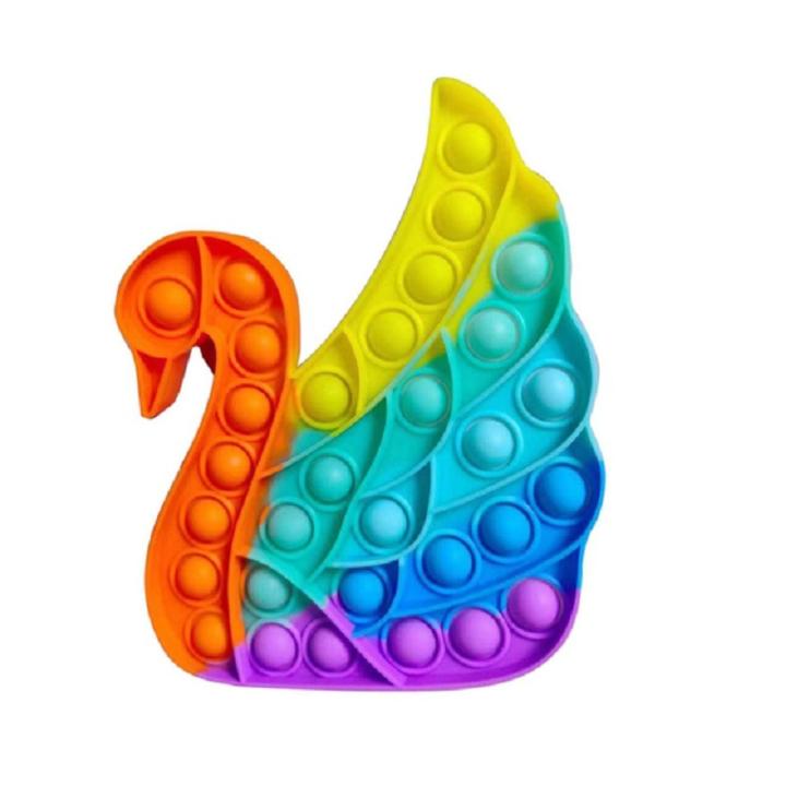 Rainbow Toys Pot IT Fidget Cartoon Bubble Sensory Toy Kids Stress ...