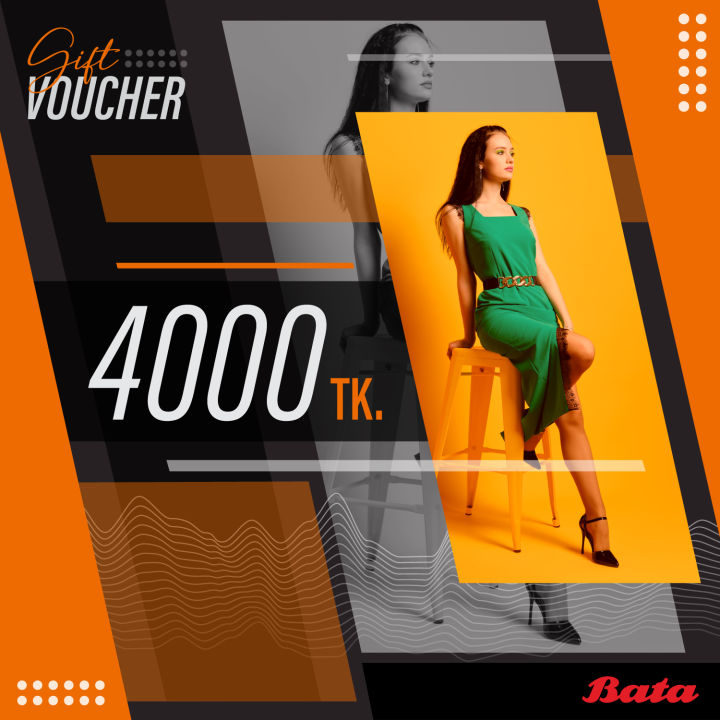 BATA Special Gift Voucher BDT 4000 | Daraz.com.bd
