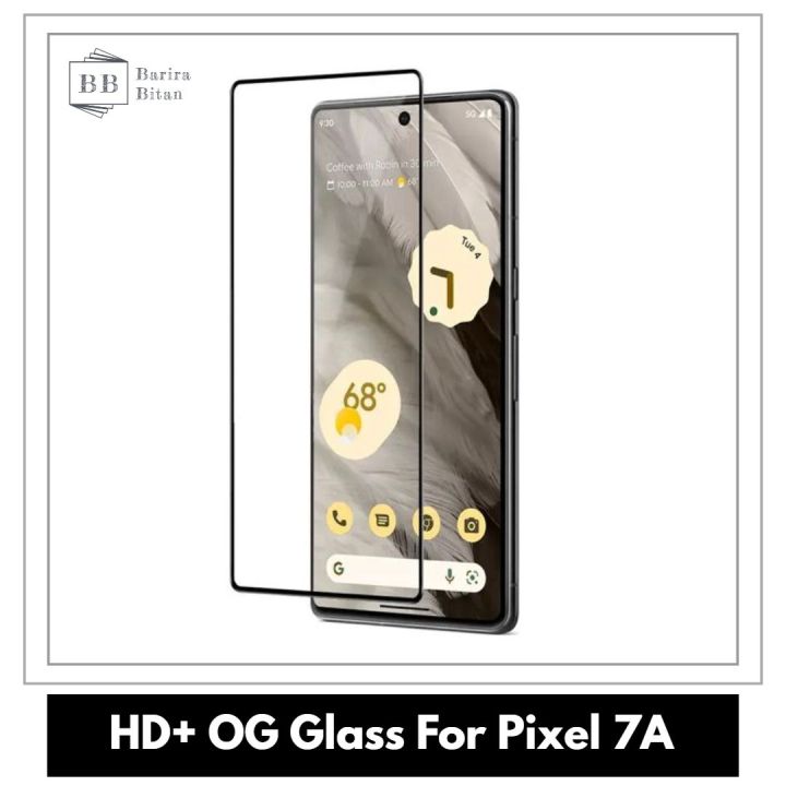 For Google Pixel 7A Front Screen Protector HD+ OG Tempered Glass Screen ...