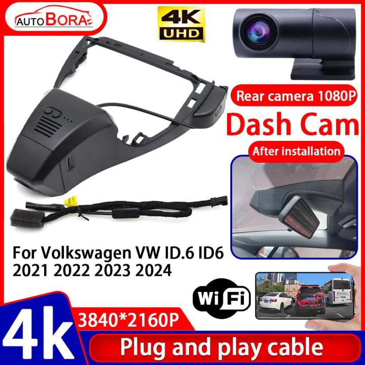 AutoBora Video Recorder Night Visio 4K UHD Plug and Play Car DVR Dash ...