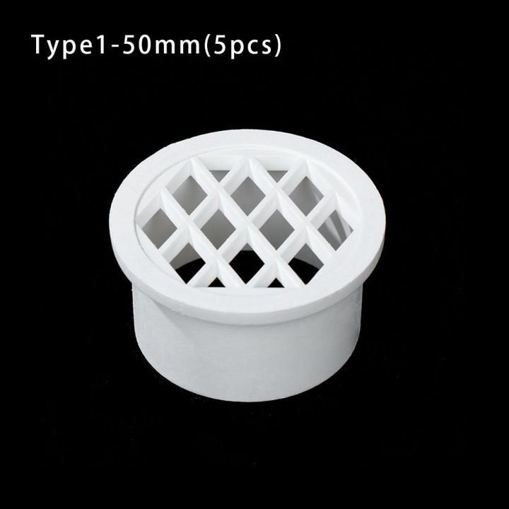 2/5Pcs Outdoor Drainage Plumbing Fitting Insert Type Simple Floor Drain ...