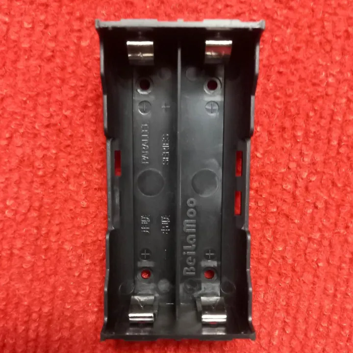 2 TANK 18650 PC4 P.C.B Mounting Type Rechargeable Battery Holder Two ...
