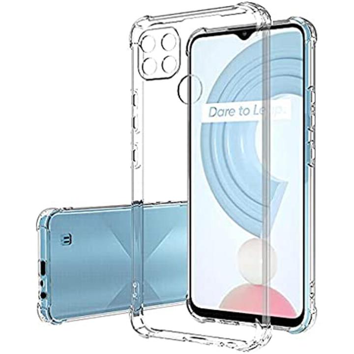 Realme C25Y / C21Y Premium Silicone Case Crystal Clear Soft TPU Ultra ...