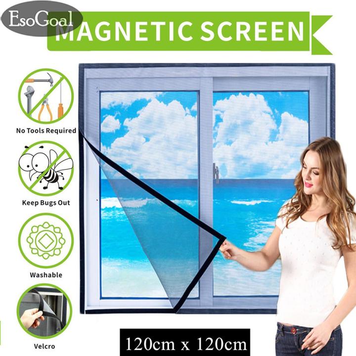 OIMG 2Nd Generation Easy Diy Mosquito Screen Net Diy Window Screen ...