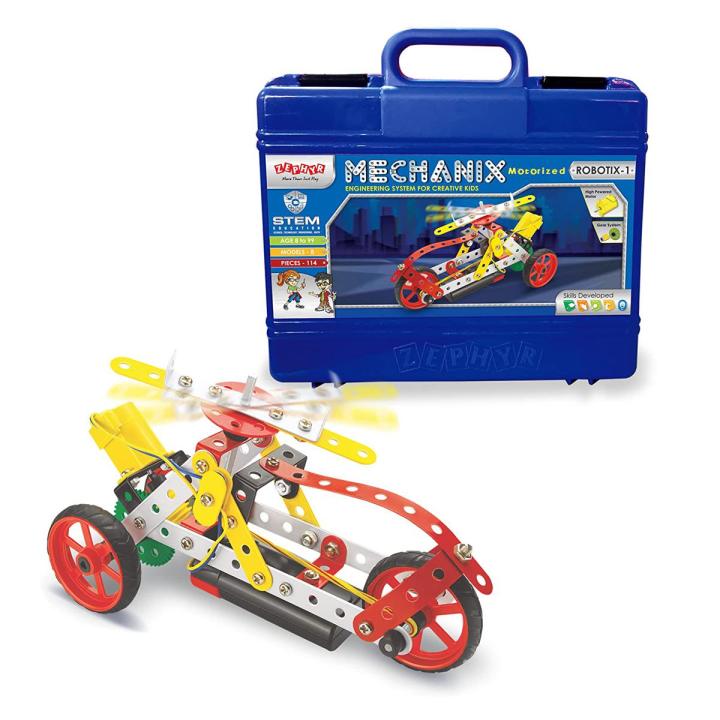 Mechanix Robotix - 1 Smart Bag, Construction Toy, Building Blocks, DIY ...