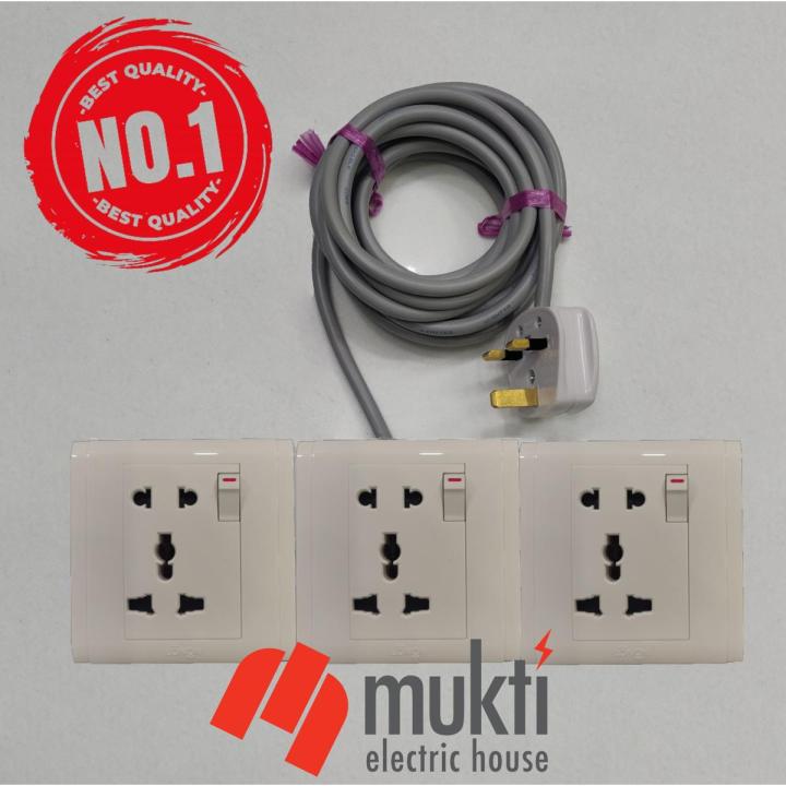 Homemade MultiPlug Custom Made Honeywell 5 Pin Three Gang Point ...