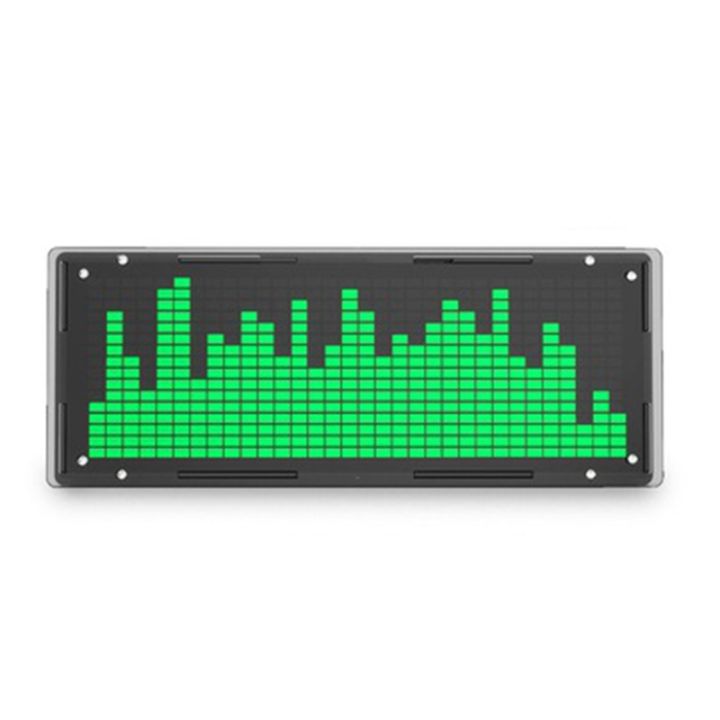 LED Music Spectrum Display DIY Kit 16X32 Rhythm Light Clock 8 Kinds ...