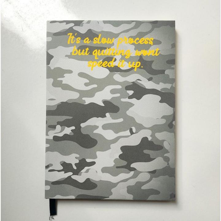 Its a slow process- Notebook (120 blank pages,7.5"/5.5" size) | Daraz ...