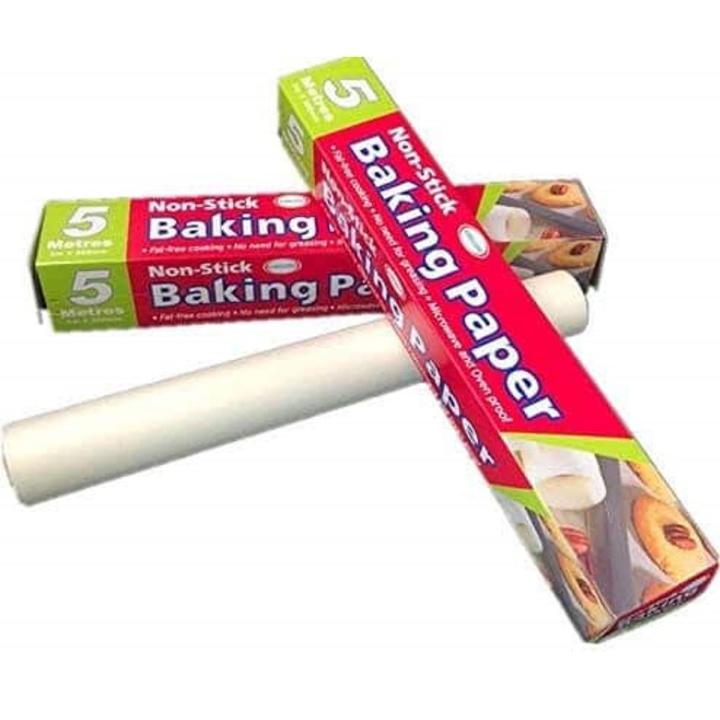 Non Stick Microwave & Oven Proof Baking Parchment Paper (10M X 300Mm ...