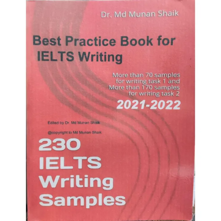 Best Practice Book for IELTS Writing: 230 IELTS Writing Samples by ...