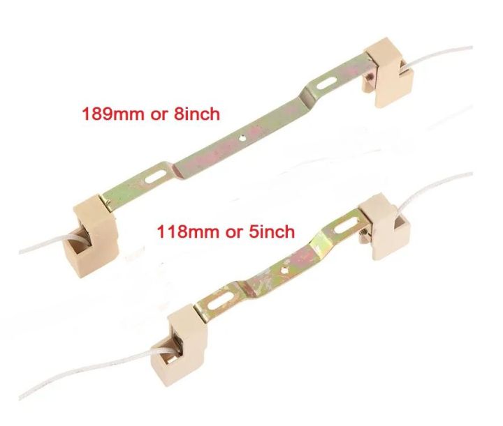Double Ended Halogen Socket 5inch and 8inch W Shape Holder for Halozen ...