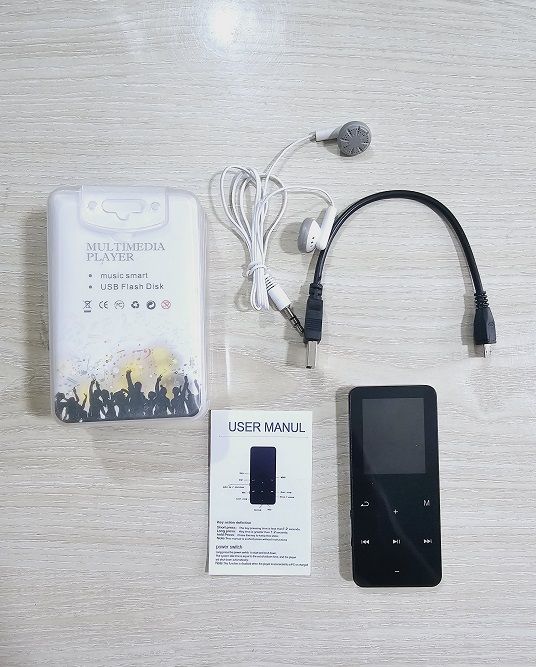 S08 Bluetooth MP3 MP4 Music Player Button Touch | Daraz.com.bd