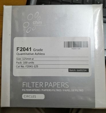 CHM® quantitative filter paper, ashless, Grade 41 | Daraz.com.bd