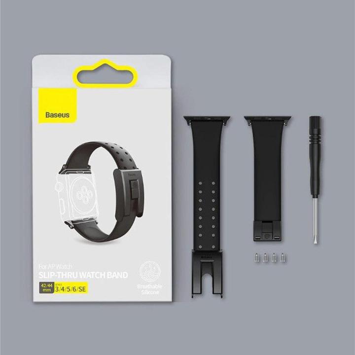 Baseus Watch Strap Soft Silicone Band for Apple Watch Series 3/4/5/6/SE ...