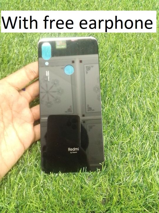 Redmi note 7 replaesment back cover back case backshell ( with free ...