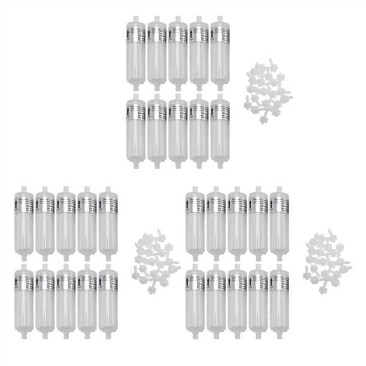 30PCS Capsule Ink Filter 80mm Long for Solvent Printer Myjet Crystaljet ...